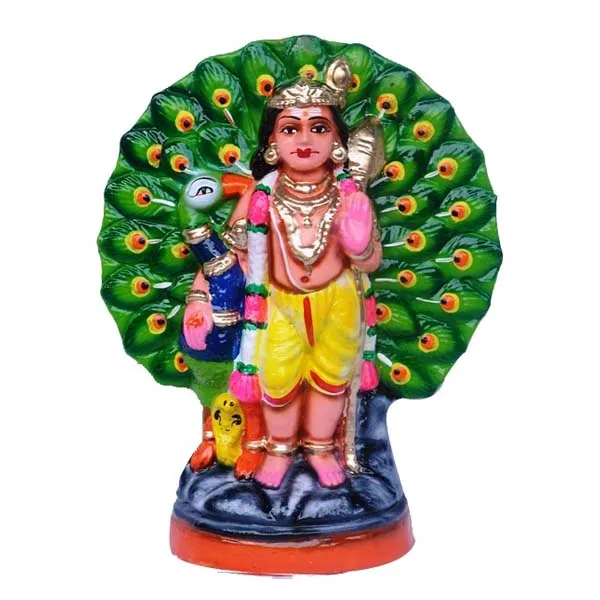 Buy Mayil Murugan 12 Inch - Pm online in the U.K.| AHA BAZAAR