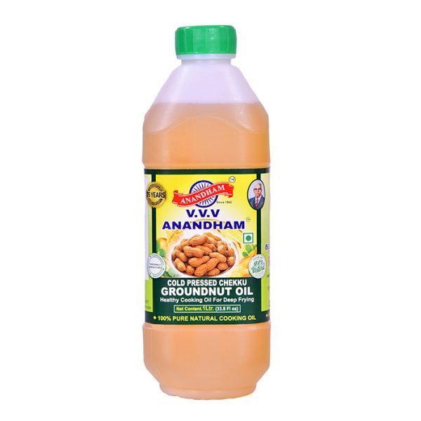 Anandham Chekku Cold-Pressed Groundnut Oil - Healthy & Delicious ...