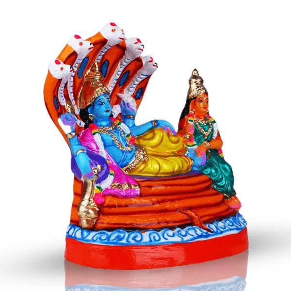 Buy Paarkadal Ranganathar - 14 Inch | Giri Golu Doll/ Paper Mache ...
