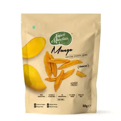 Buy Super Munchies Mango Chips, 50g (pack of 4) online in the U.K.| AHA ...