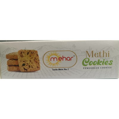 Buy Mehar Methi Cookies - 200g online in the U.K.| AHA BAZAAR