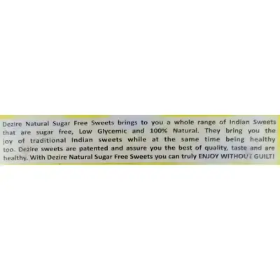 Buy Dezire Sugar Free Low GI Suryakala - 200g (pack of 2) online in the ...