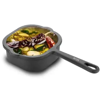 Buy AVIAS CAST IRON SQUARE TADKA PAN 12 CM medium online in the U.K. AHA BAZAAR