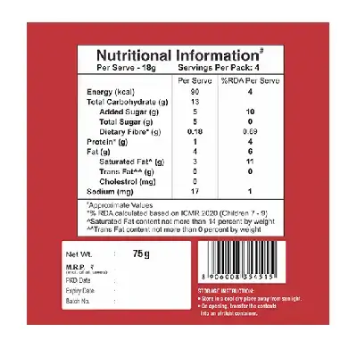 Buy Manna Millet Bytes Wafers Vanilla-75g (pack of 6) online in the U.K ...